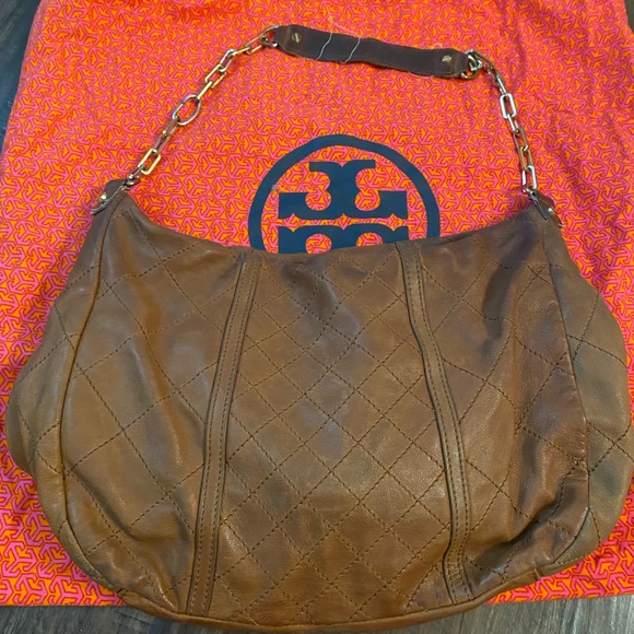 Tory Burch | Bags | Tory Burch Brown Leather Bag | Poshmark